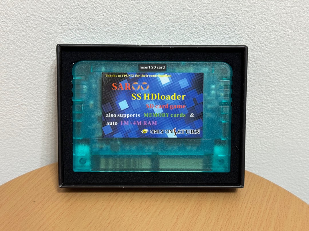 Sega Saturn Saroo HDloader SD Flash Cart on Carousell