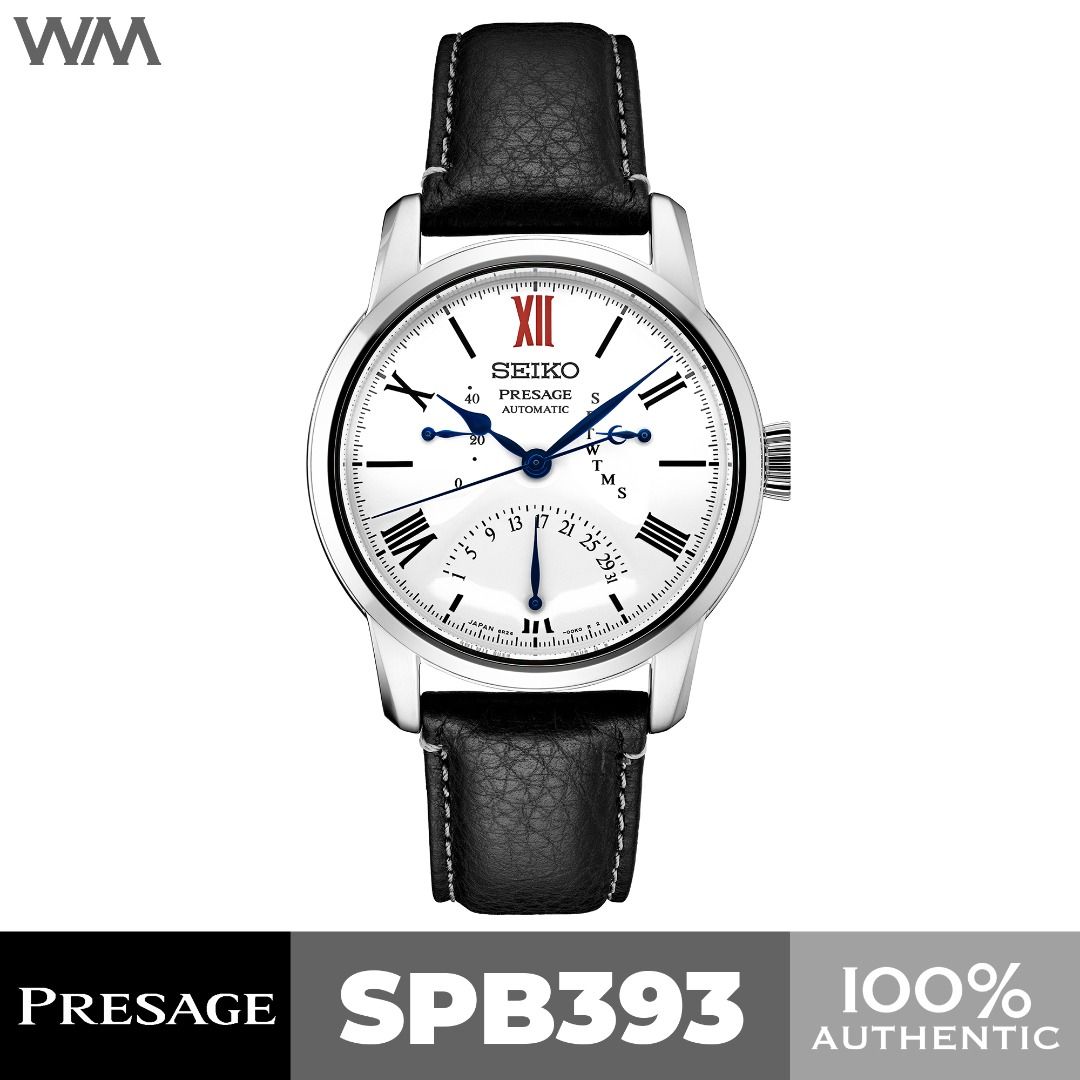 Seiko Presage 110th Anniversary Craftsmanship Series Edition White ...
