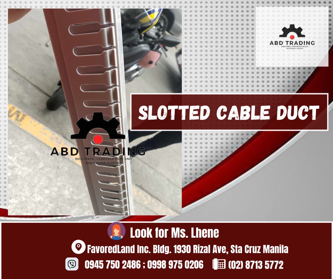 SLOTTED CABLE DUCT, Commercial & Industrial, Construction Tools ...