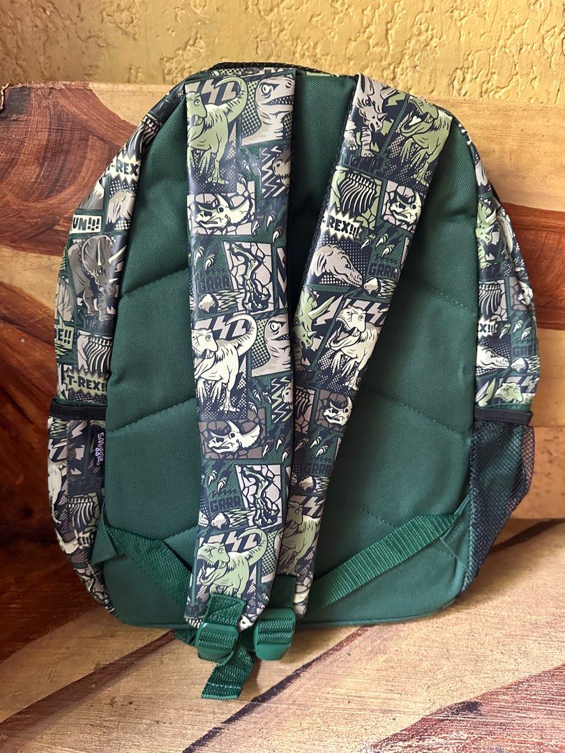 Smiggle Backpack Dinosaur, Women's Fashion, Bags & Wallets, Backpacks ...
