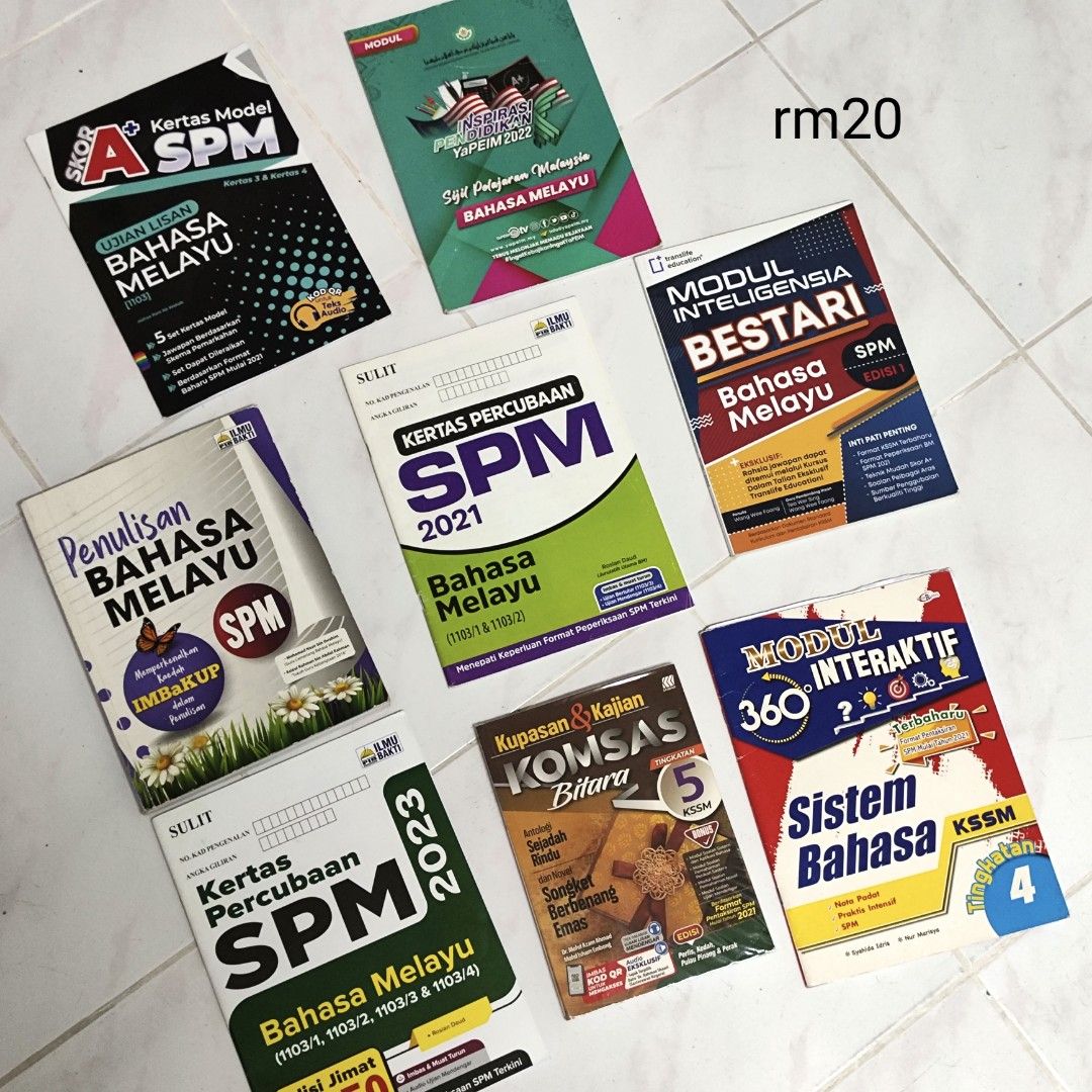 SPM Bahasa Melayu BM books, Hobbies & Toys, Books & Magazines ...