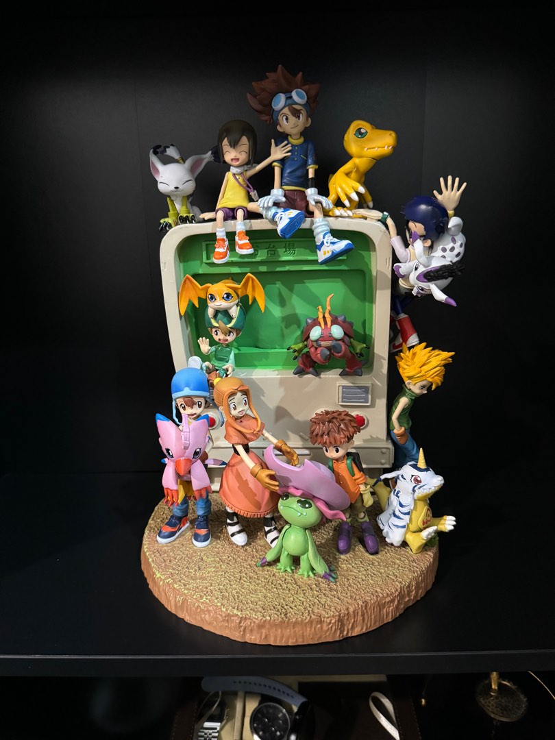 Statue figure digimon adventure final scene ending, Toys & Collectibles ...