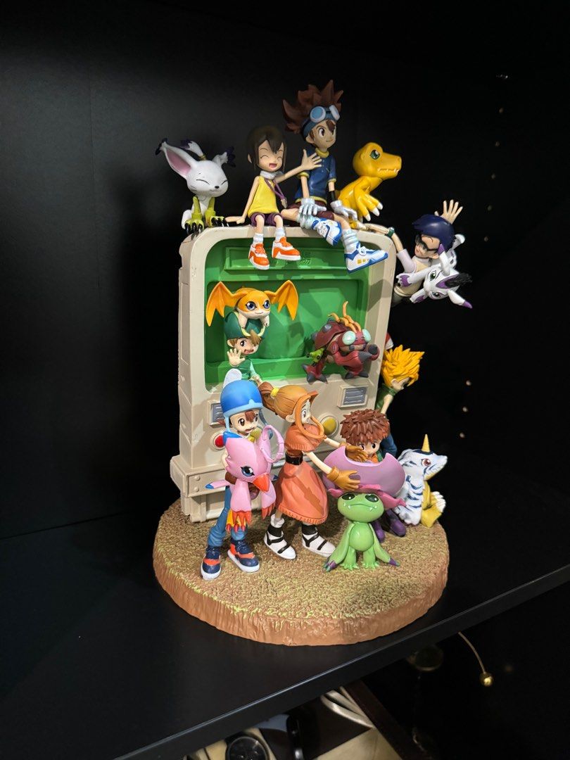 Statue figure digimon adventure final scene ending, Toys & Collectibles ...