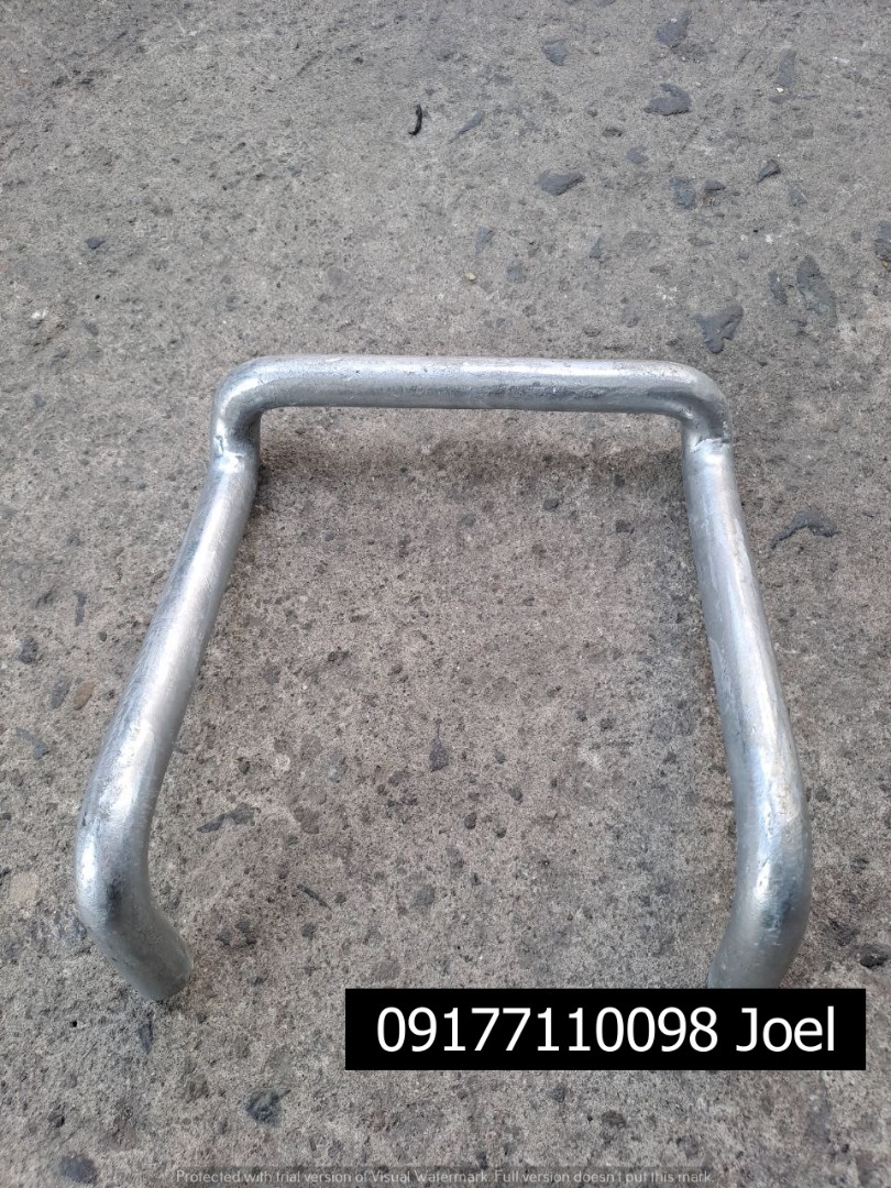 steel hot dip galvanized ladder rung, Commercial & Industrial ...