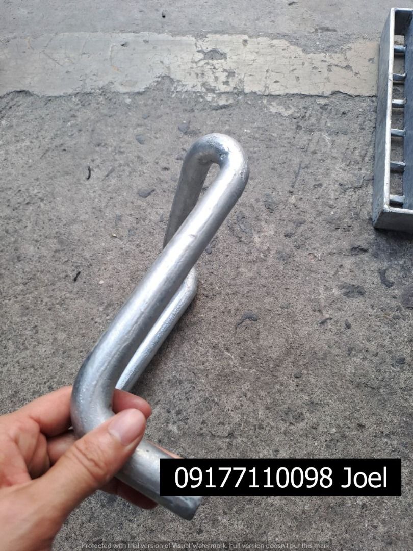 steel hot dip galvanized ladder rung, Commercial & Industrial ...