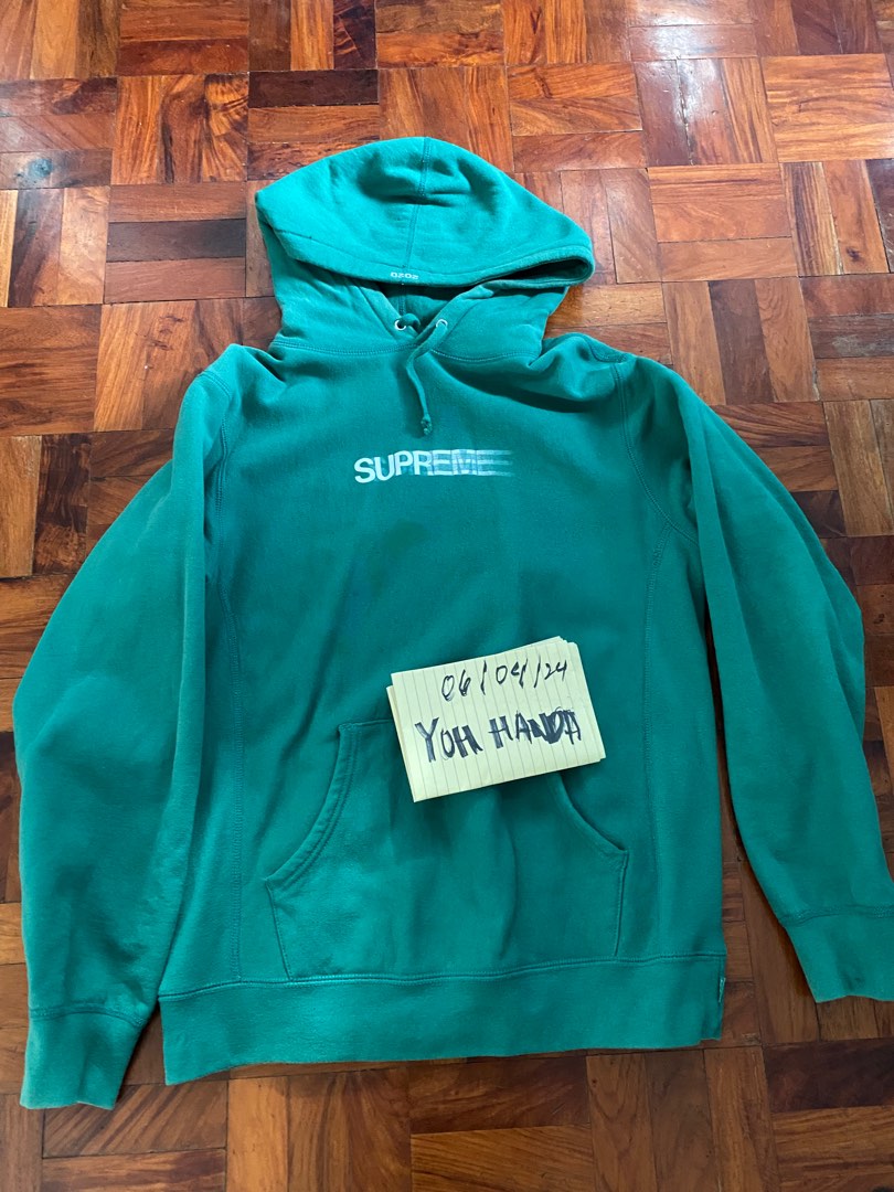 SUPREME MOTION HOODIE S20 NEGO NEGO, Men's Fashion, Coats, Jackets and ...