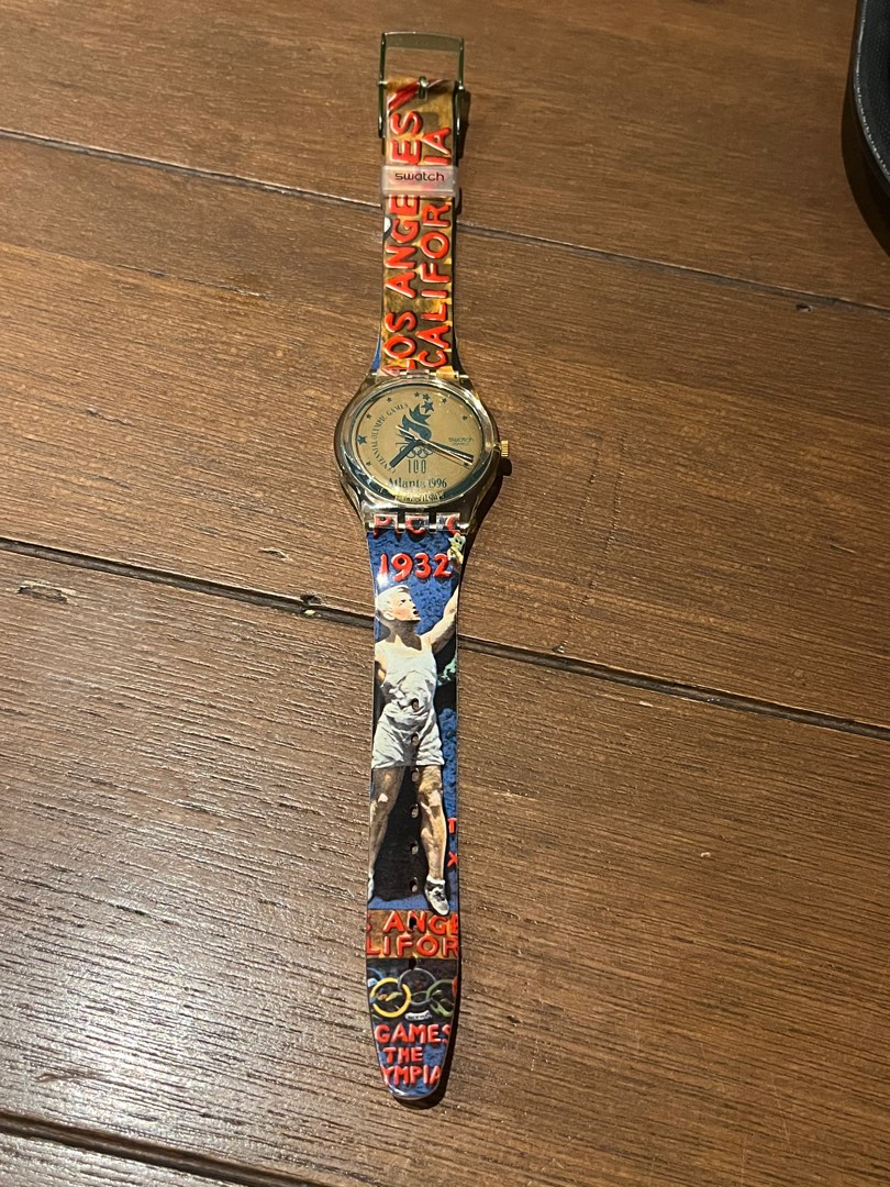 Swatch Atlanta 1996. Historical Olympics, Luxury, Watches on Carousell