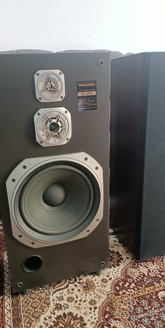 Technics 12" Made in Japan Vintage Speaker, Audio, Soundbars, Speakers ...