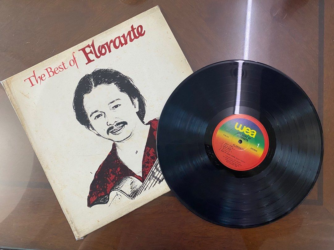THE BEST OF FLORANTE - OPM Philippines Original Pinoy Music Album Vinyl ...