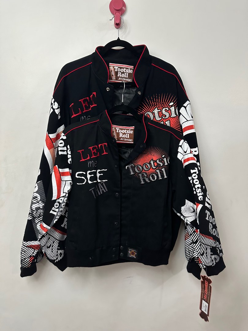 Tootsie Roll Racing Jacket by Jeff Hamilton, Men's Fashion, Coats ...