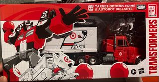 Transformers Generations Target Optimus Prime and Autobot Bullseye ...