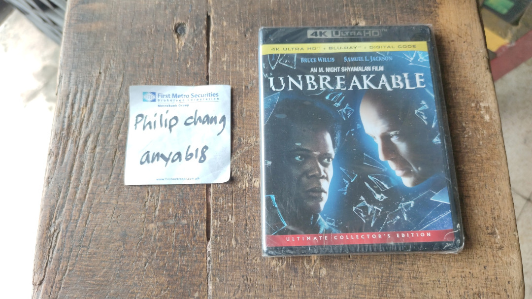 Unbreakable (Ultimate Collector's Edition / 4K Ultra HD + Blu-ray ...