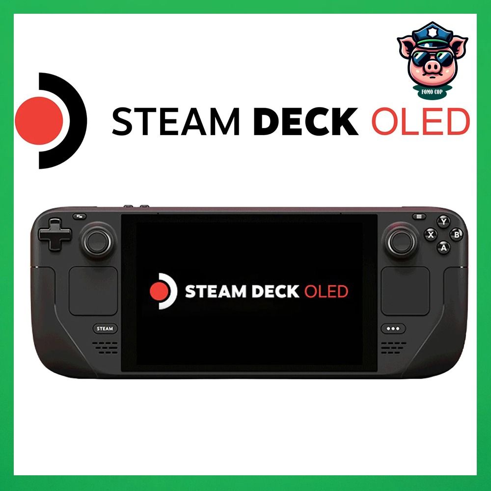 VALVE Steam Deck OLED 512GB SSD + 16GB RAM - 7.4" inch, 90Hz, 1280 x ...