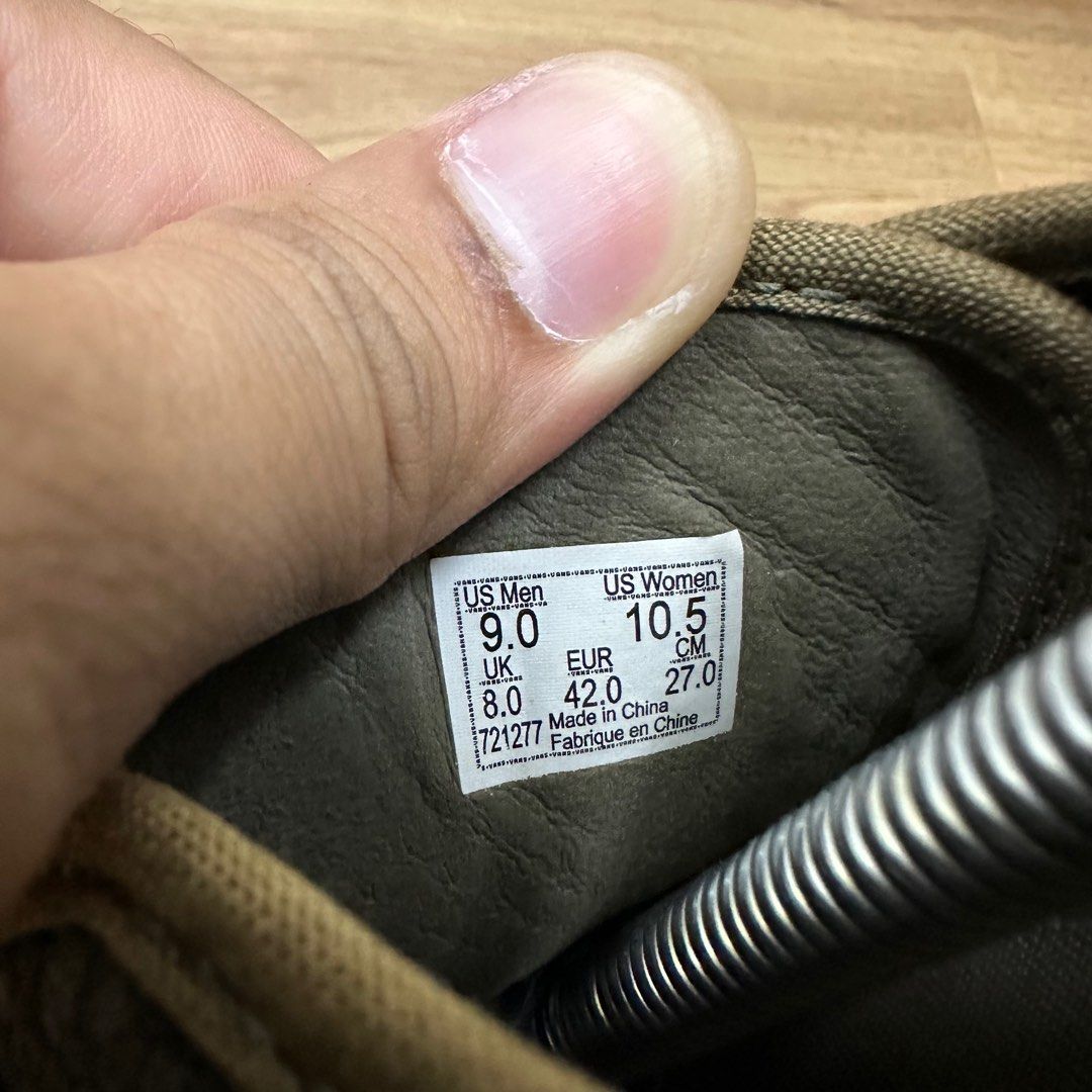 Vans prison issue (8uk), Everything Else, Others on Carousell