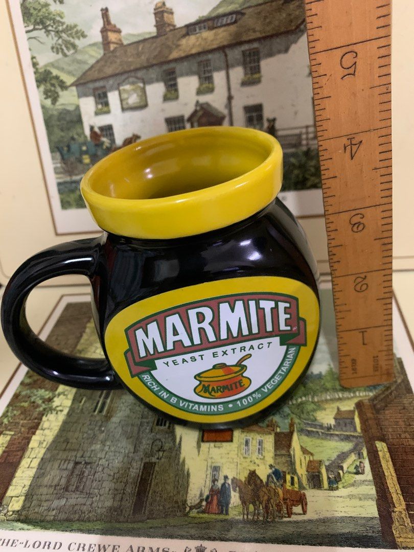 Vintage Marmite Advertising Collectable Ceramic Mug 4” high, Hobbies ...