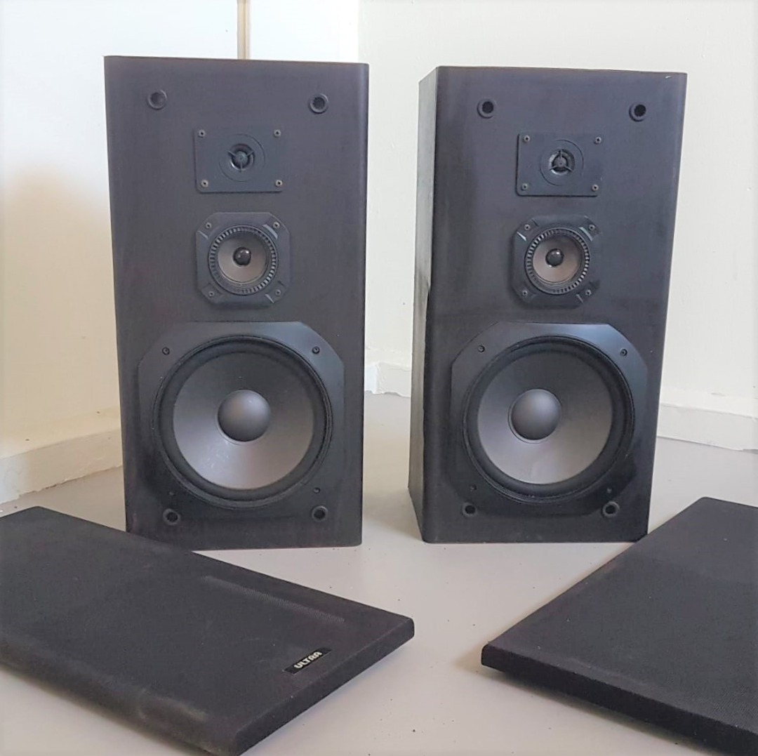 Vintage ULTRA Loudspeakers, 3 Way Speaker System, JAPAN, ULTRA 880 MK ...