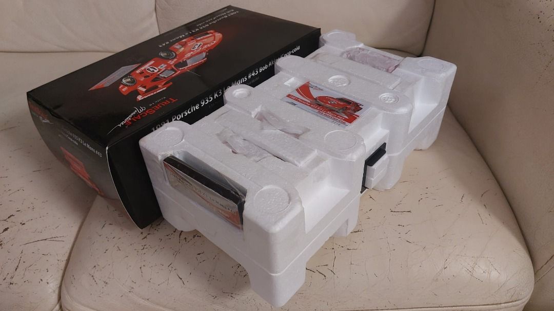 絕版罕有 TSM 1/18 1981 Porsche 935 K3 Le Mans #43 Coca-Cola 可樂花 全開鐵車 1:18 ...
