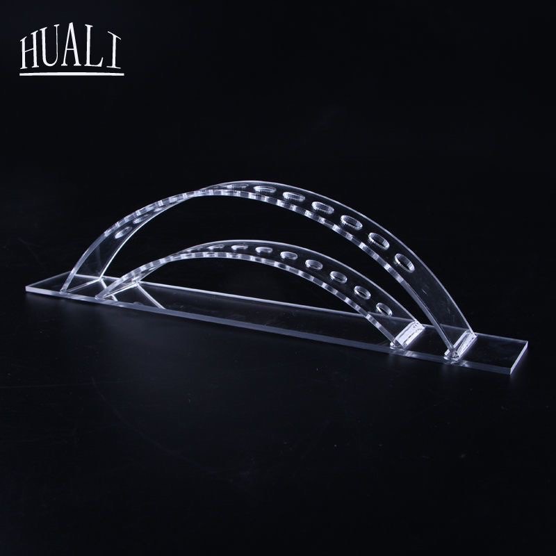 Acrylic 12-bit curved pen holder ballpoint pen color pen eyeliner ...