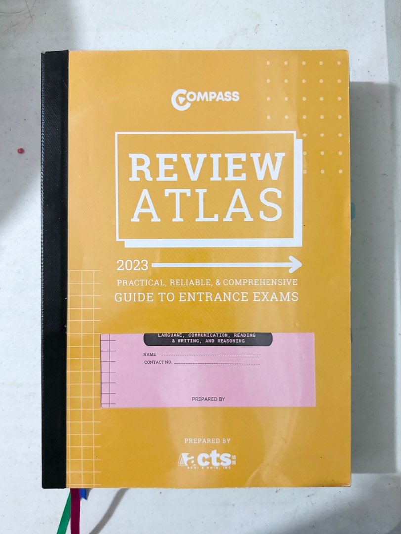 ACTS Review Center review book 2023, Hobbies & Toys, Books & Magazines ...