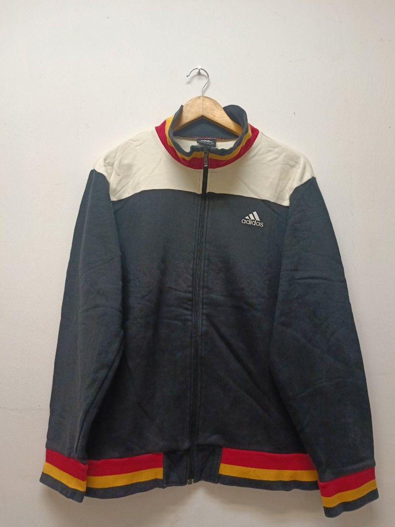Adidas Zipper Up Jacket, Men's Fashion, Coats, Jackets and Outerwear on ...