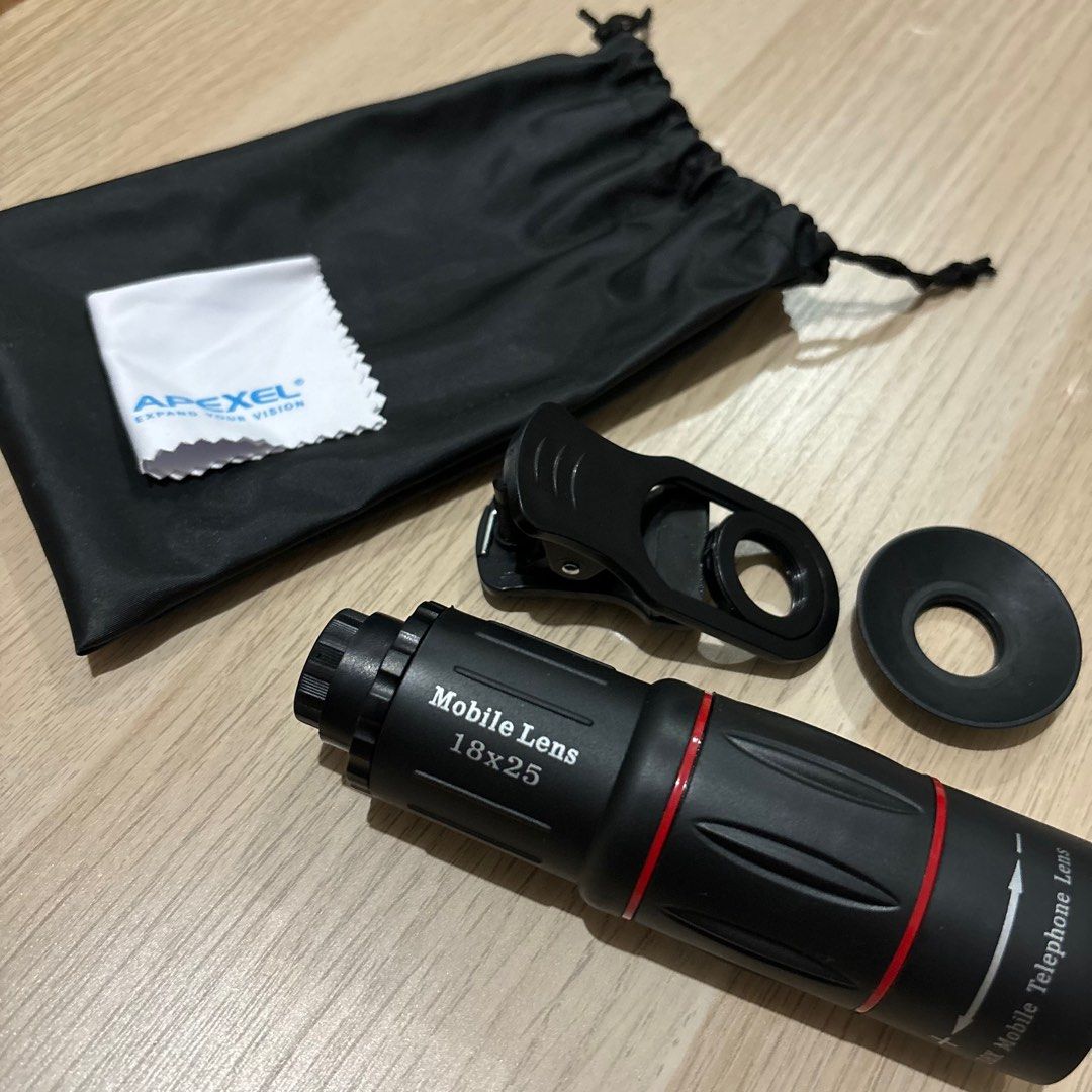 Apexel Zoom 18x25 Zoom Lens, Photography, Lens & Kits on Carousell