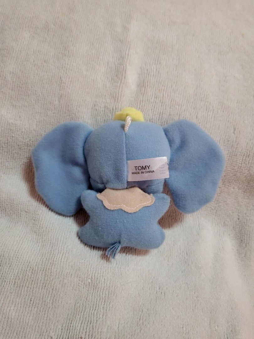 Authentic Disney Baby Dumbo the Elephant Rattle Plush Soft Toy Bag ...