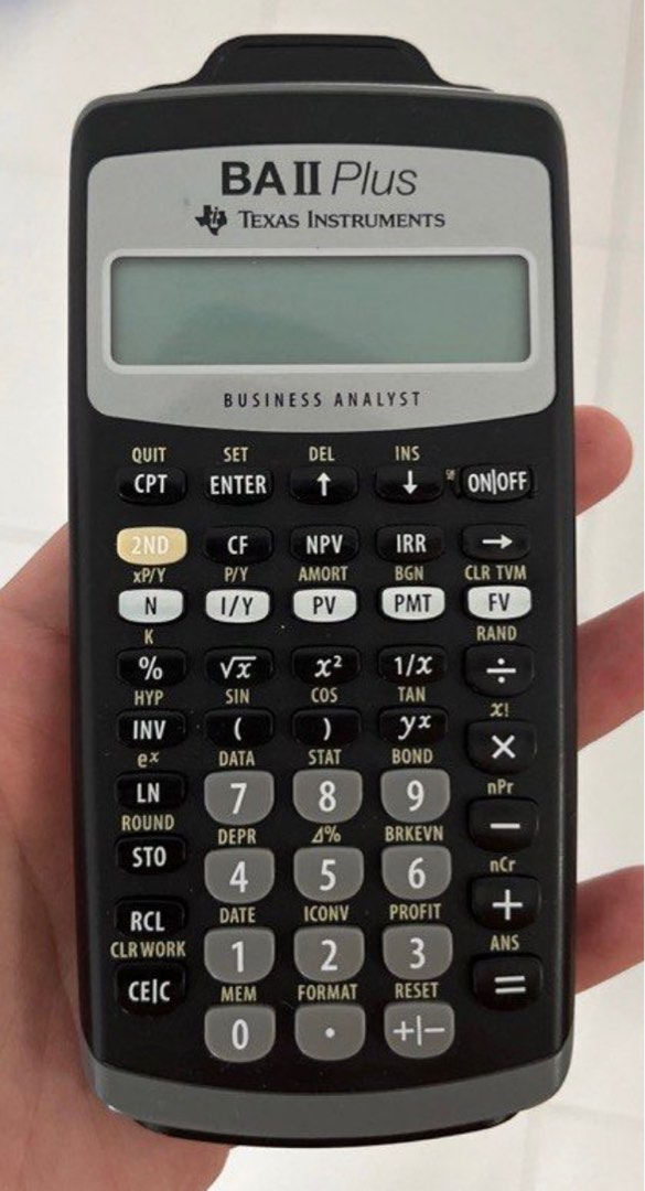 BA calculator, Hobbies & Toys, Stationery & Craft, Stationery & School ...