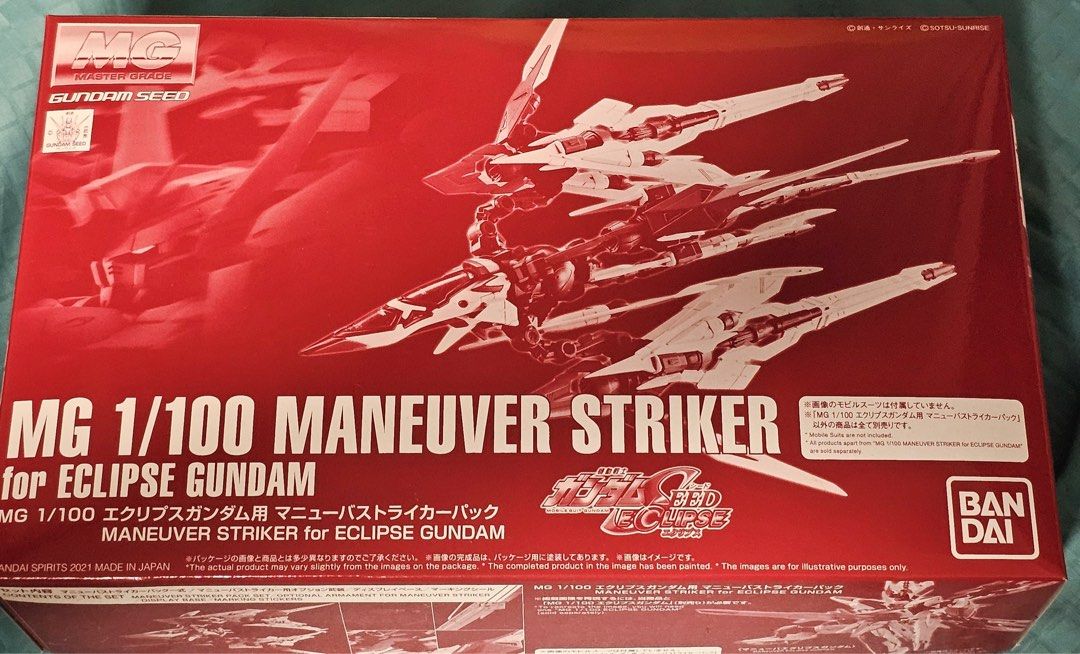 BANDAI Spirits MG 1/100 Maneuver Striker Pack for Eclipse Gundam ...