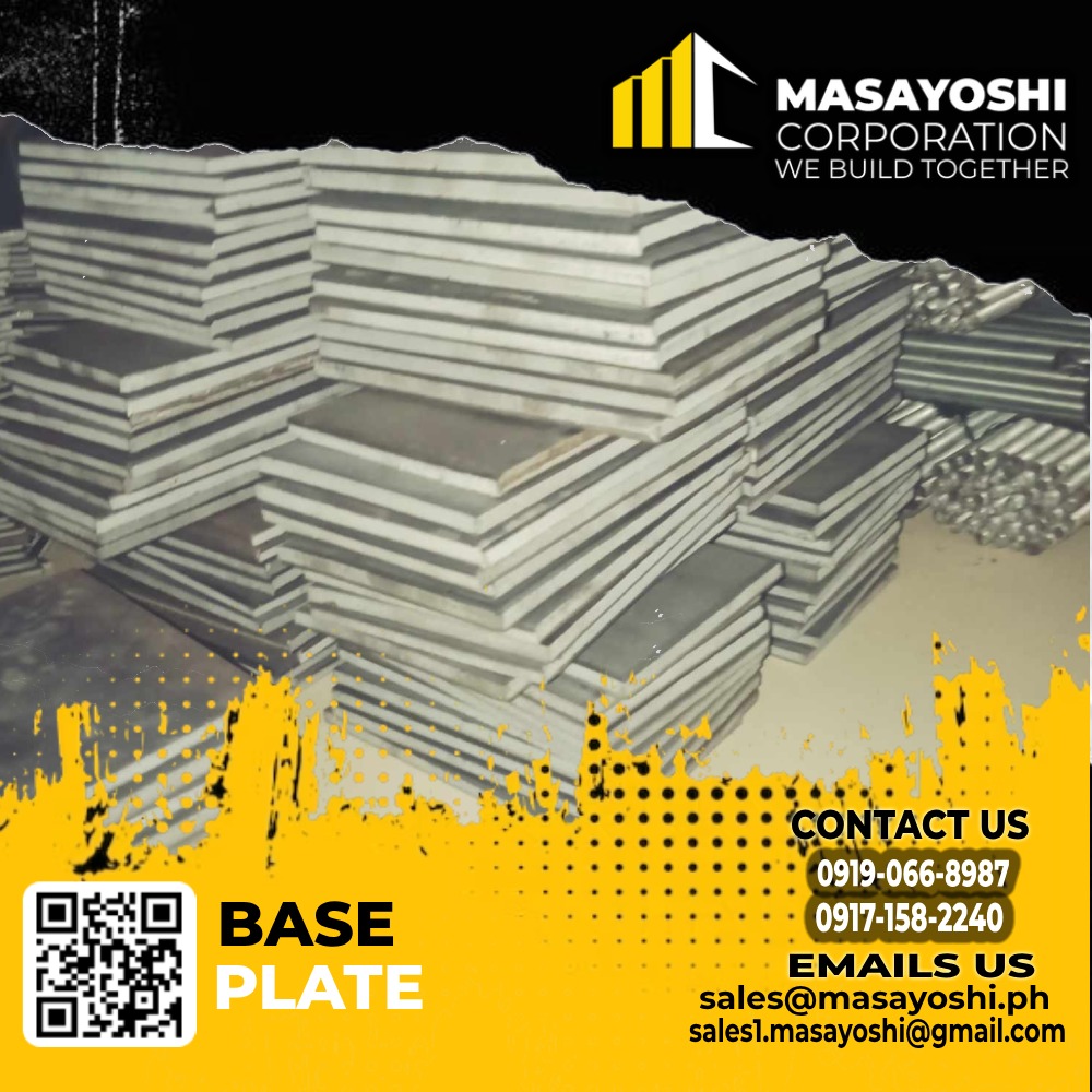 Base Plate 25mm x 300 x 300, Anchor Bolt, Stiffener, Deformed Bar ...