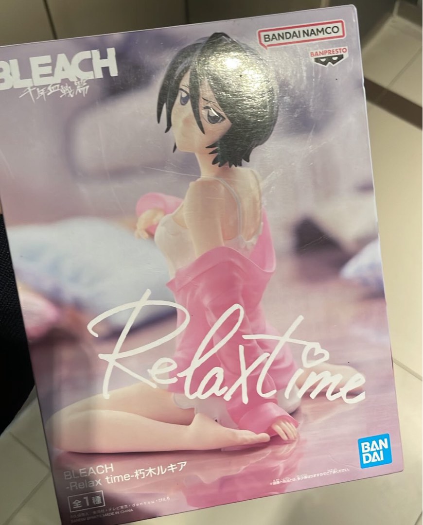Bleach relax time rukia figure, 興趣及遊戲, 玩具 & 遊戲類 - Carousell
