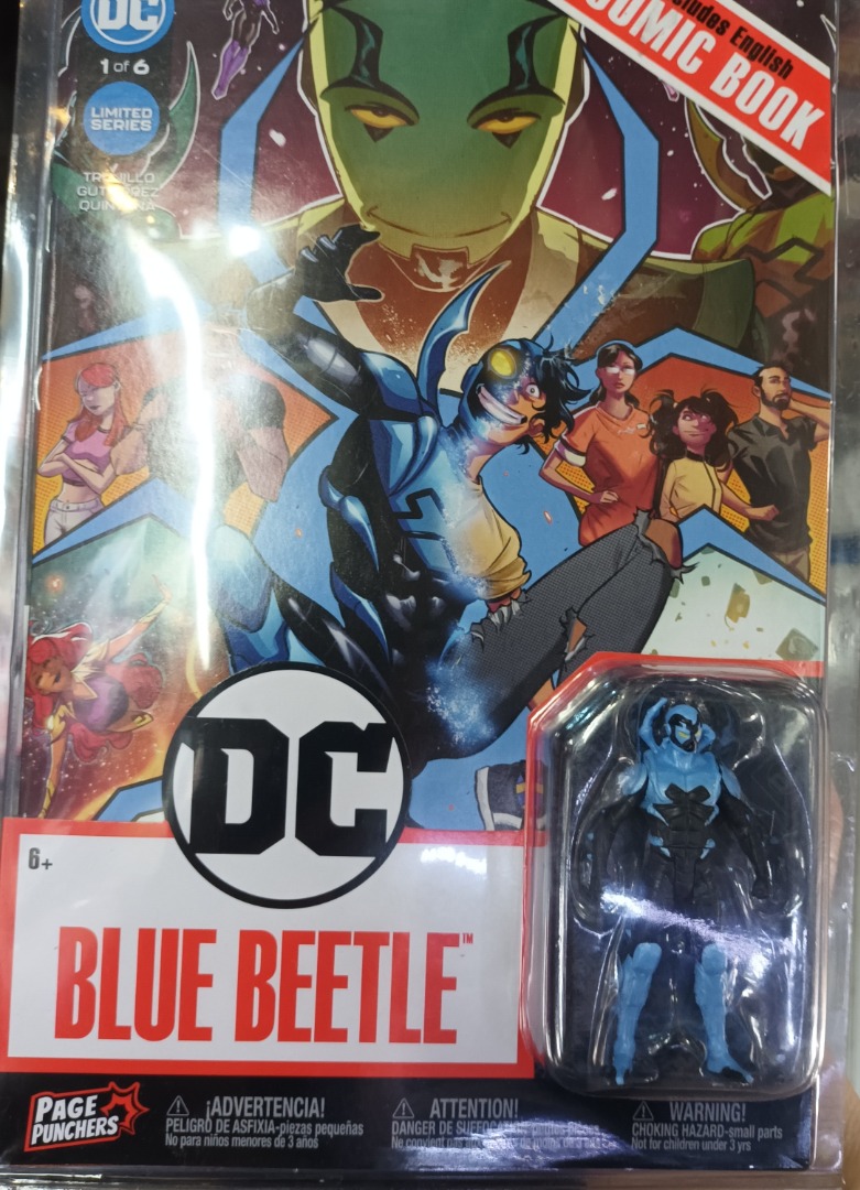 blue beetle comic dc include comic book, 其他, 其他 - Carousell