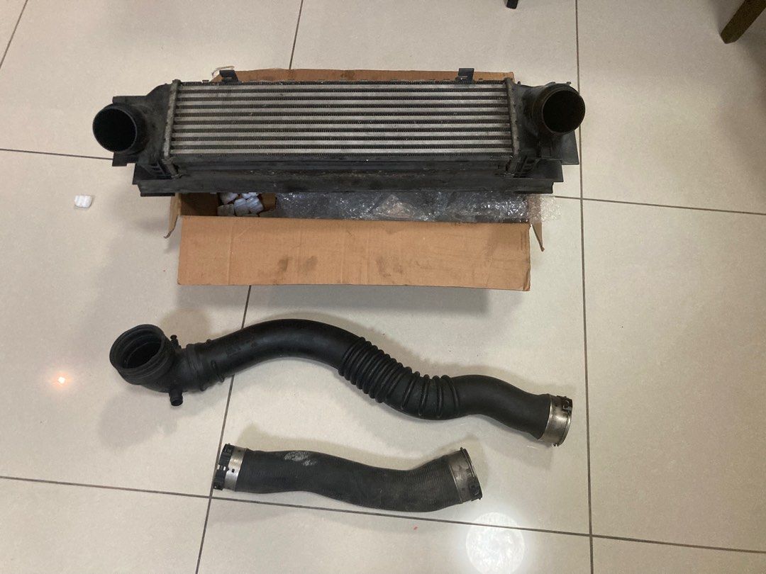 BMW F30 320i Intercooler, Turbo charge pipe and Intercooler hose, Auto ...