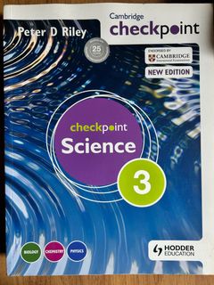 Cambridge Checkpoint Science TEXTBOOK 3, Hobbies & Toys, Books ...