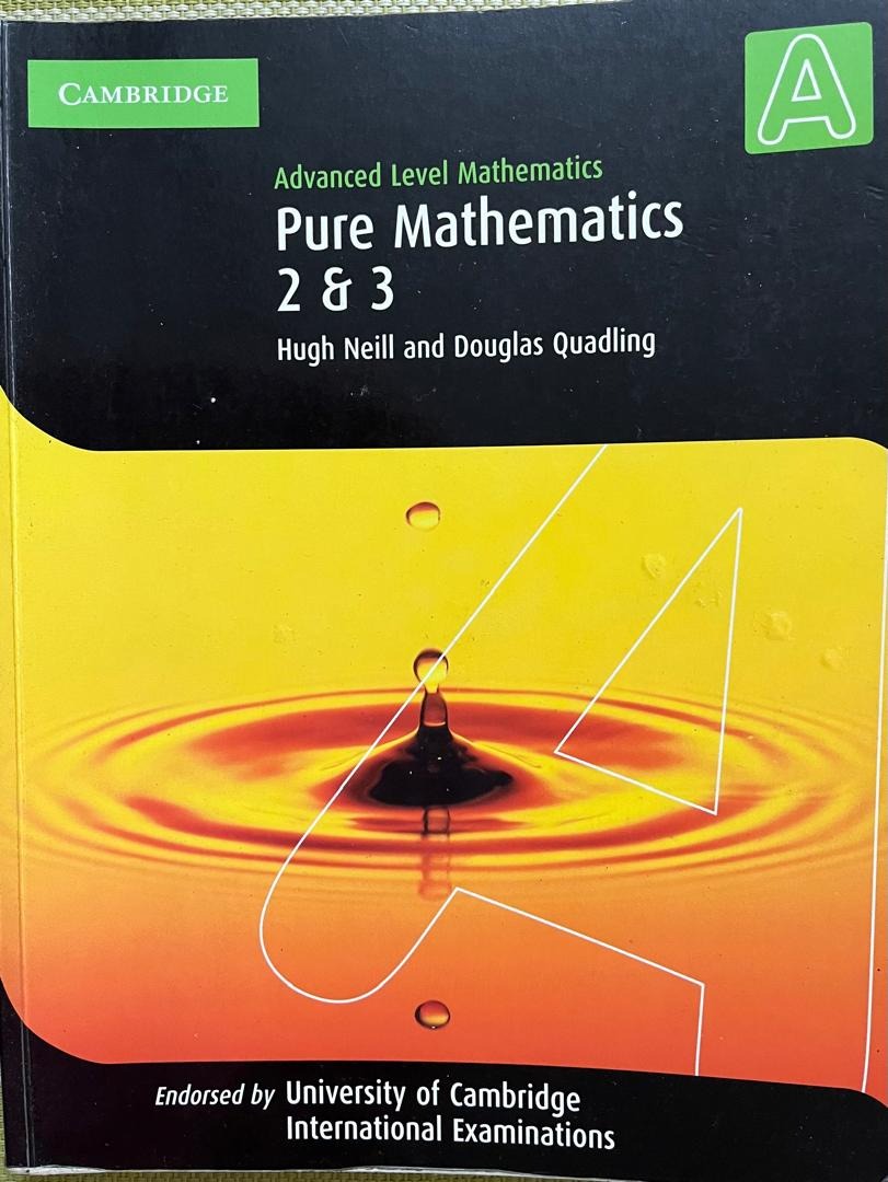 Cambridge International AS and A Level Mathematics: Pure Mathematics 2 ...