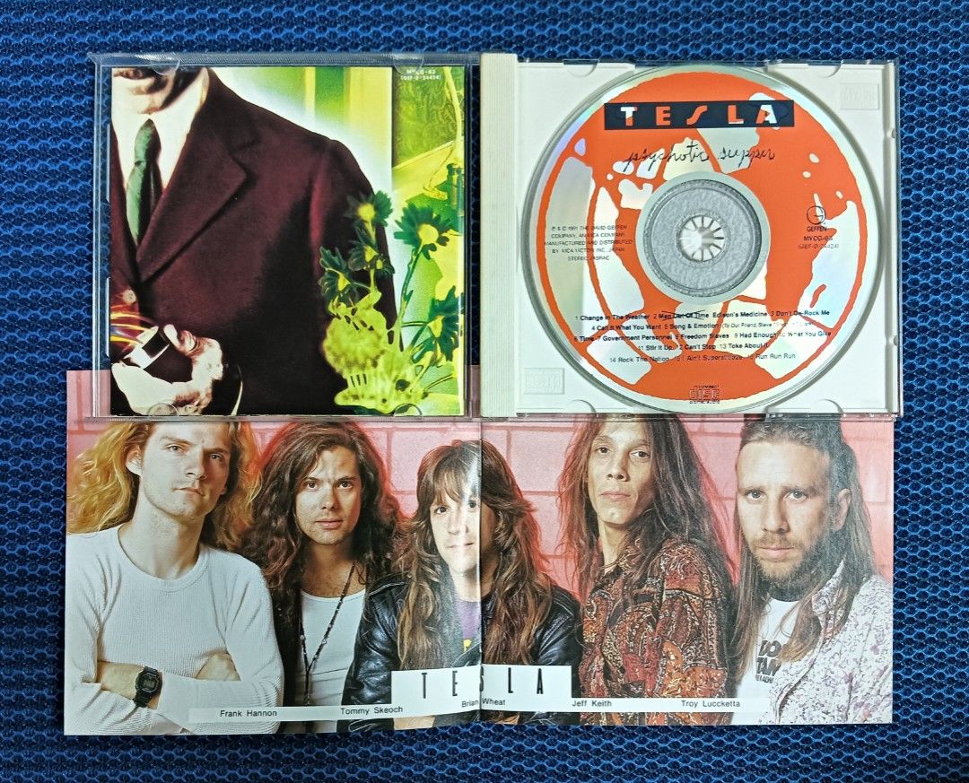 CD Tesla - Psychotic Supper ( Slip Case ) Japanese Pressing CD, Hobbies ...