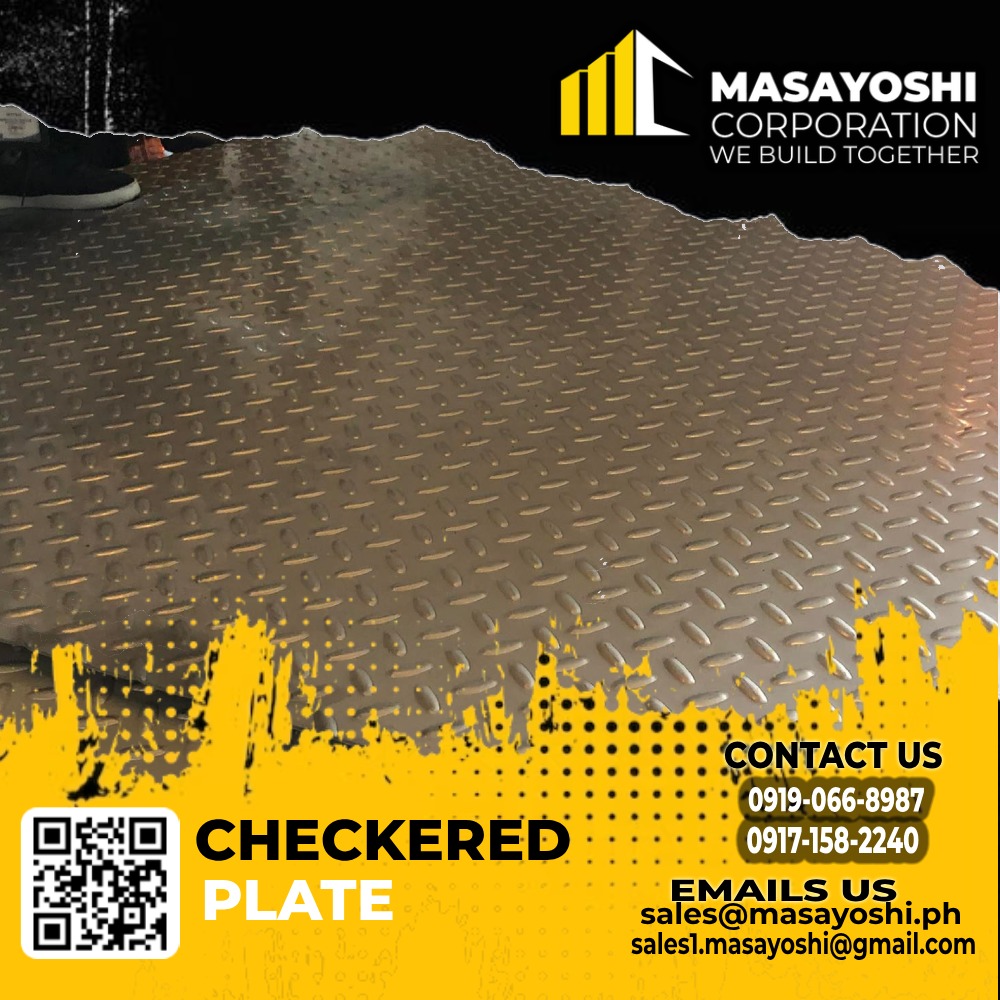 CHECKERED PLATE 1/8 2.9, MS Plate, Anchor Bolt, Channel Bar, Angle Bar ...