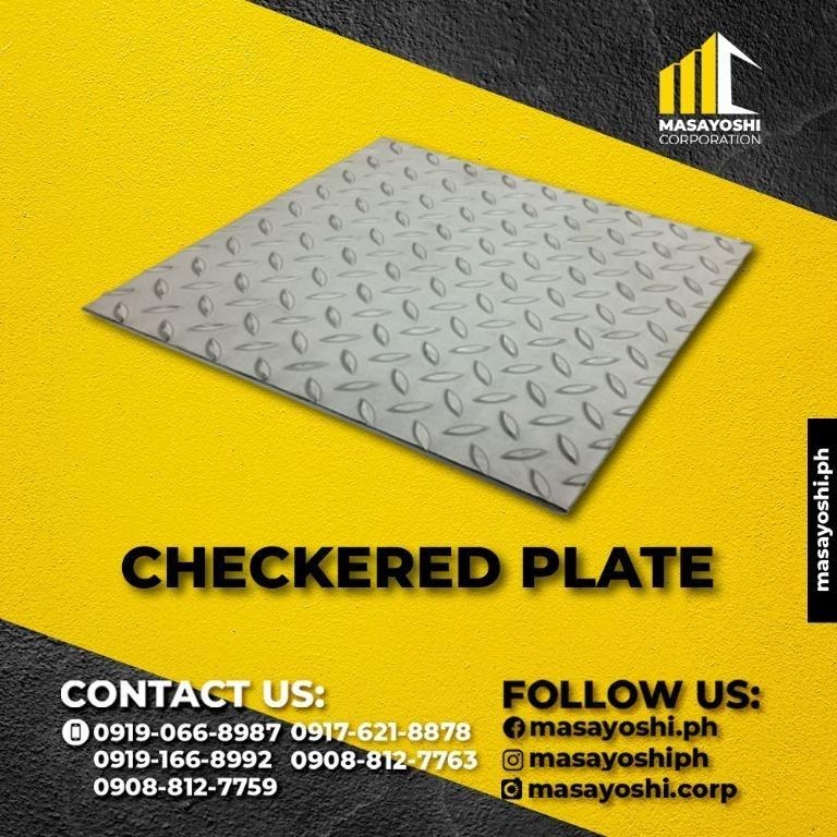 Checkered Plate | Checkerd Steel Sheet | Chequered-pattern Sheet ...