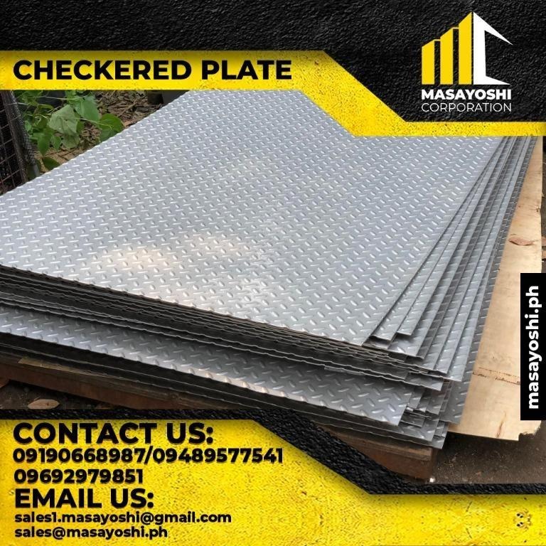 Checkered Plate/Sheet 3.0 MMX4X8 STD | Plaid Sheet | Chequered Plate ...