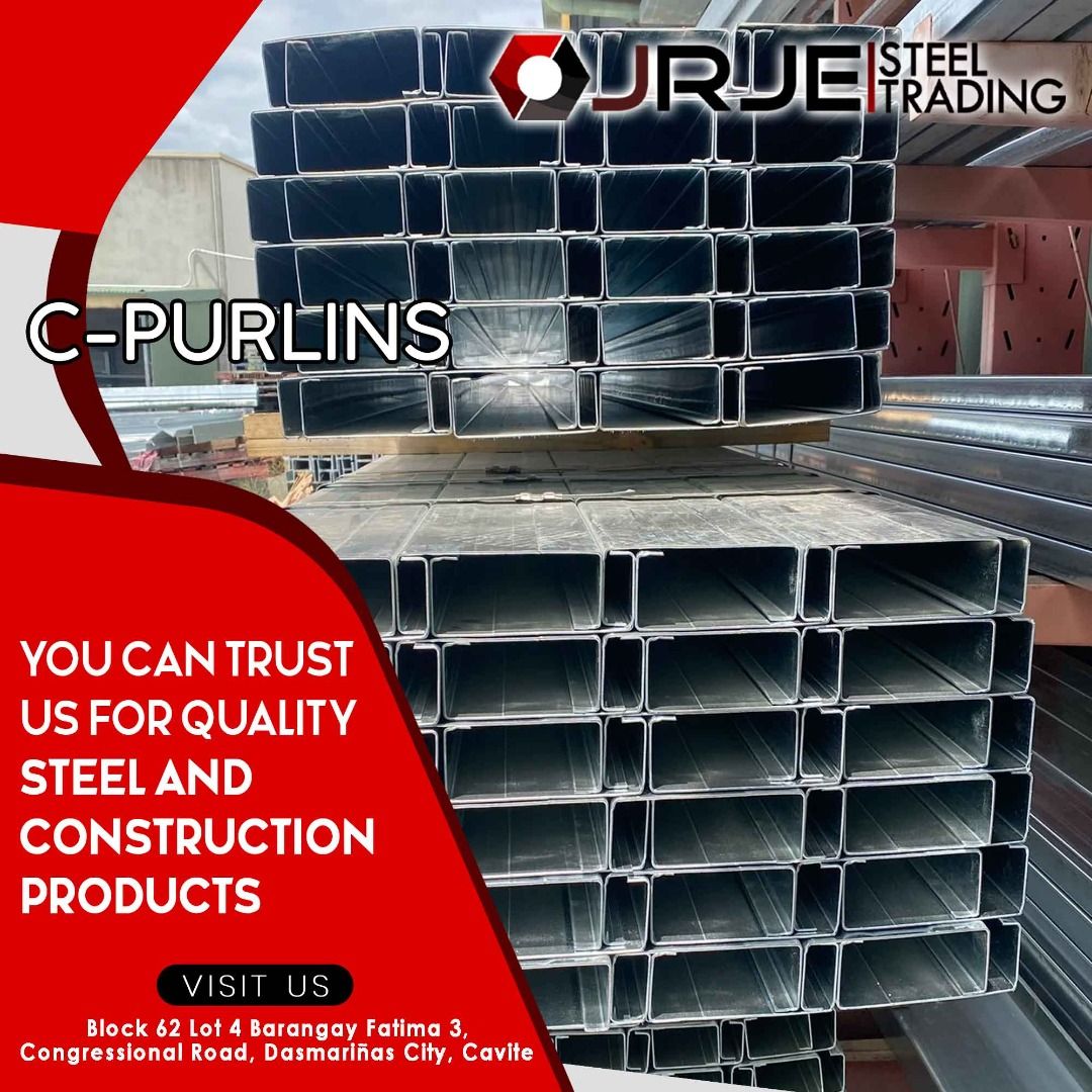 Construction Angle Bar, C-Channel, C-Purlins, Flat Bar, GI Sheet ...