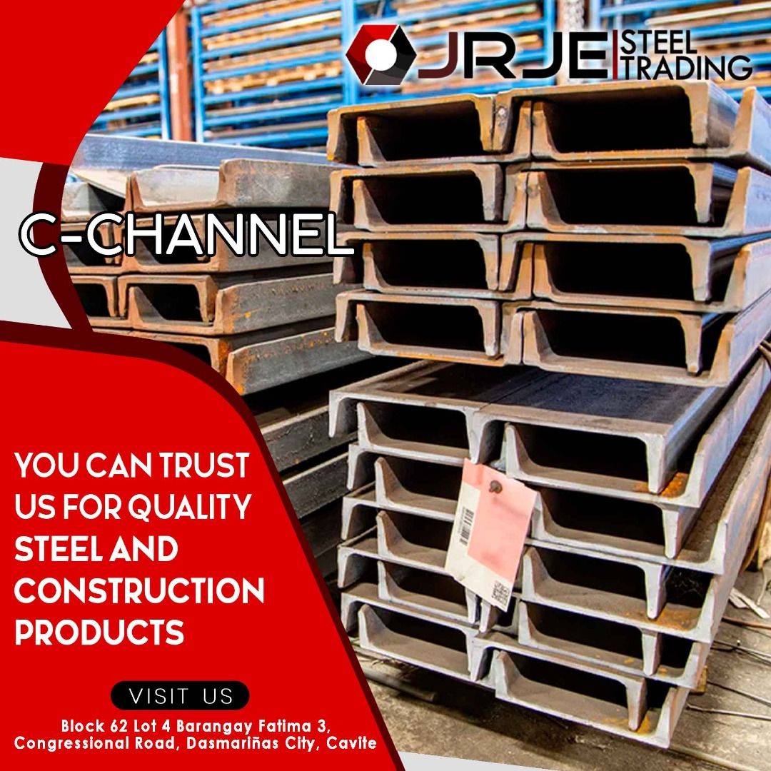 Construction Angle Bar, C-Channel, C-Purlins, Flat Bar, GI Sheet ...