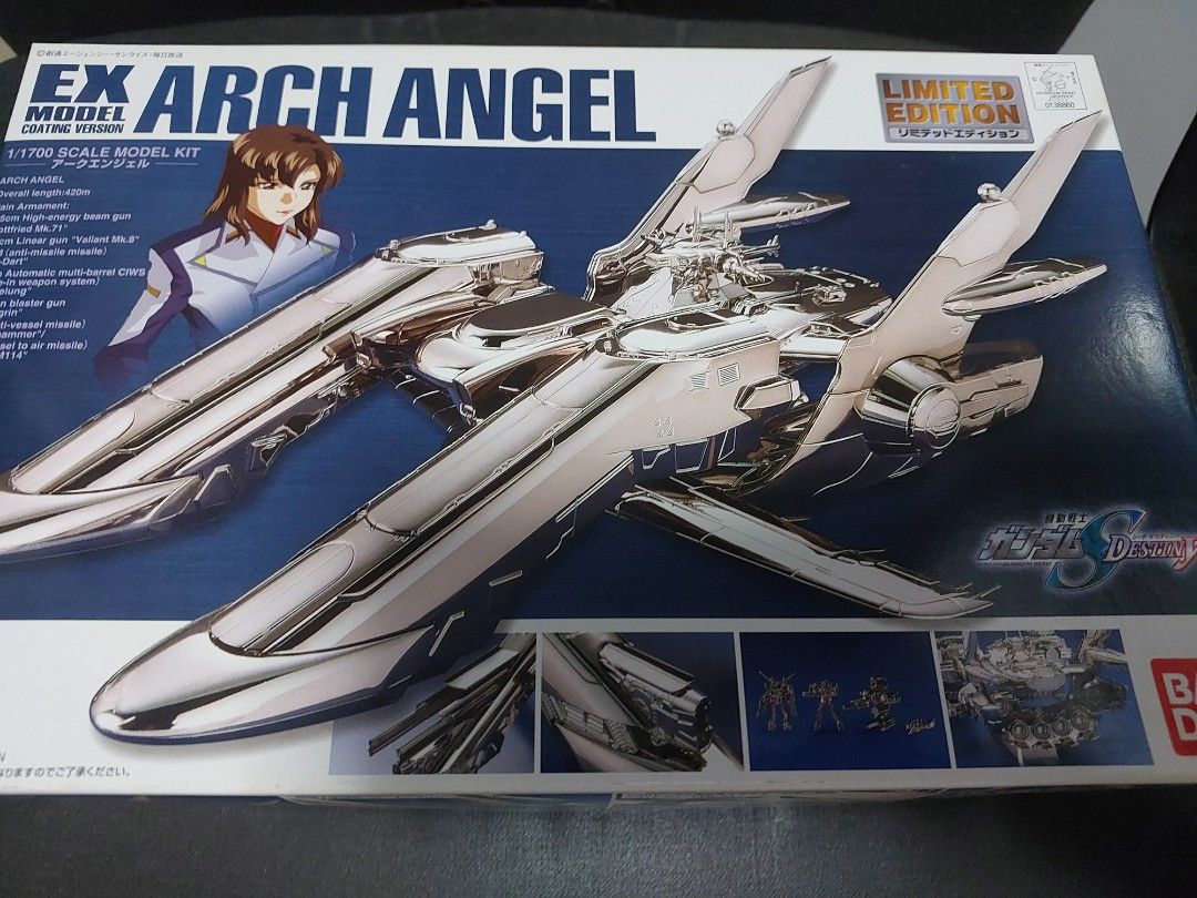 Ex model Gundam seed Arch Angel & Eternal Normal Coating limited ver 1/ ...