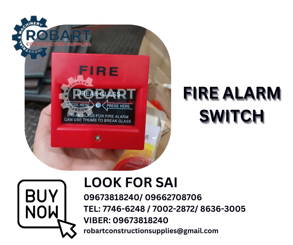 Fire Alarm Switch, Commercial & Industrial, Construction Tools ...