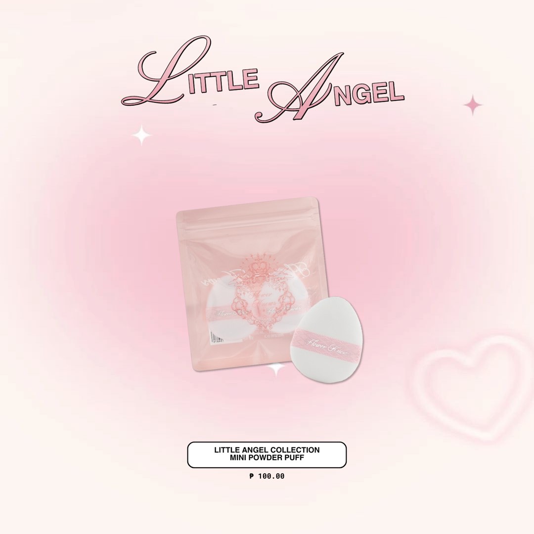 Flower Knows Little Angel Collection Mini Powder Puff, Beauty ...