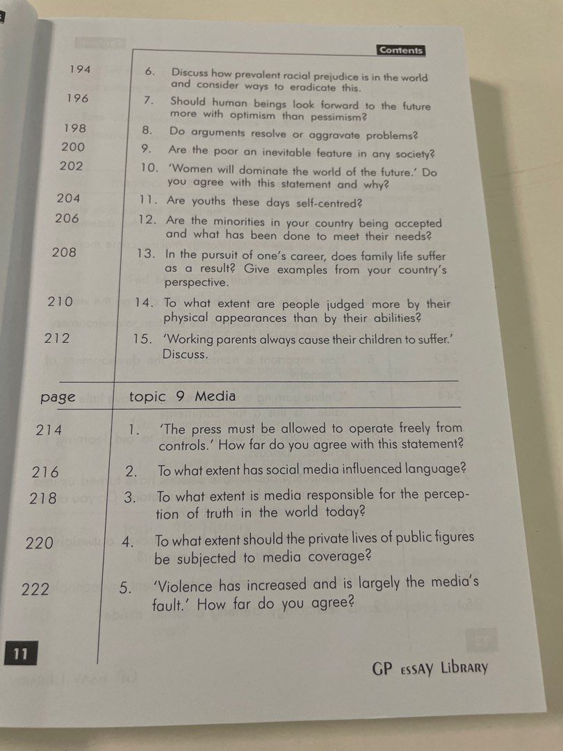 H1 General Paper A Level Model Essays Library Book, Hobbies & Toys ...