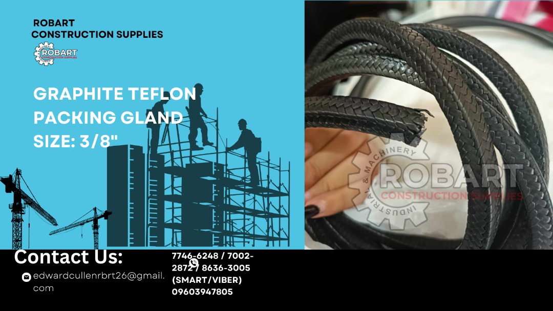 Graphite Teflon Packing Gland, Commercial & Industrial, Construction ...