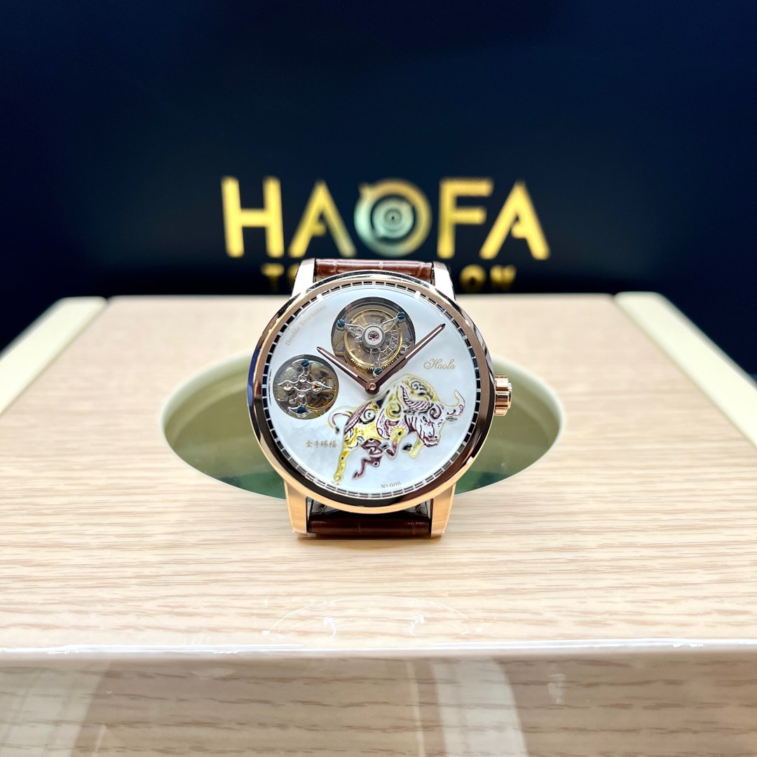 Haofa Double Tourbillon Model 005, Men's Fashion, Watches & Accessories ...