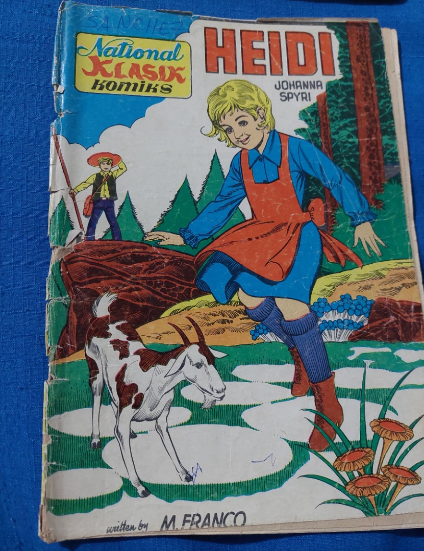 Heidi comics, Hobbies & Toys, Books & Magazines, Comics & Manga on Carousell