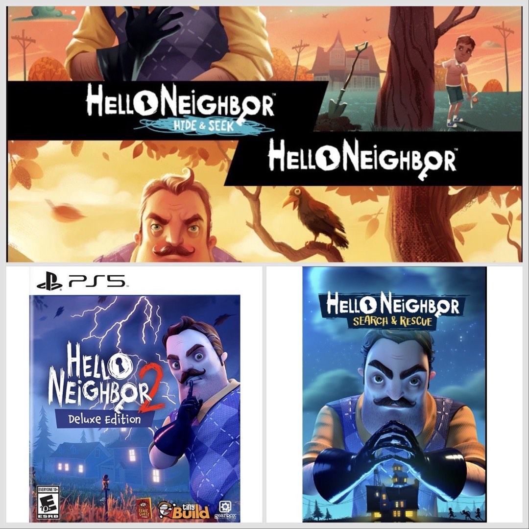 Hello Neighbor 2 (PS4 & PS5) | Hello Neighbor: Search and Rescue VR ...