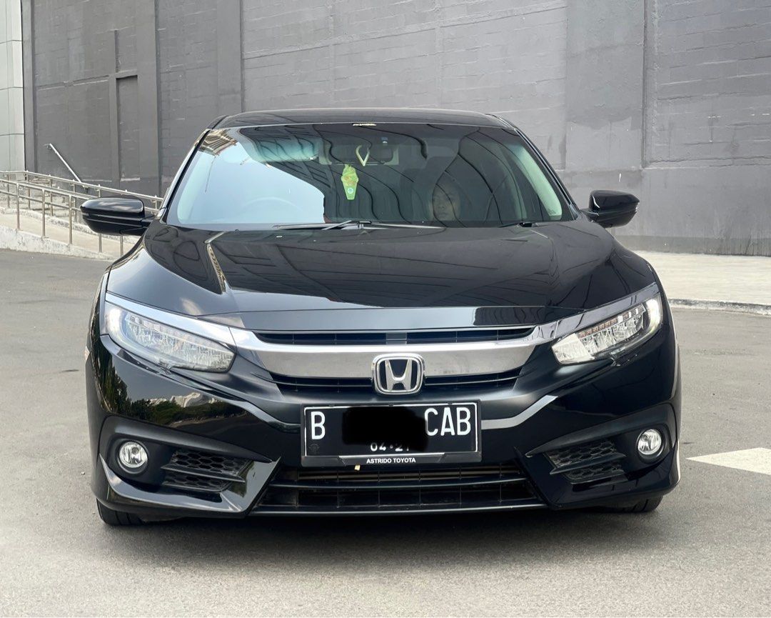 Honda Civic Sedan Turbo Hitam AT 2017, Mobil & Motor, Mobil untuk ...