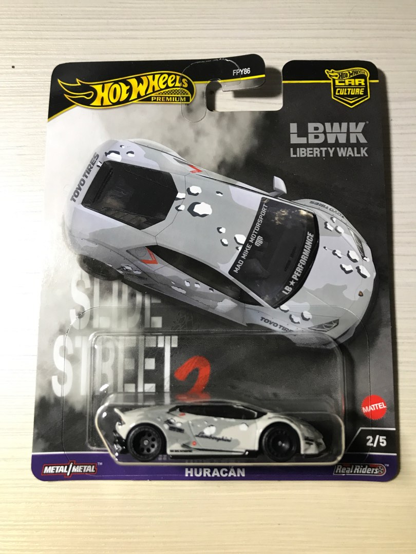 HotWheels Slide Street 2 Lamborghini Huracan, Hobbies & Toys, Toys ...